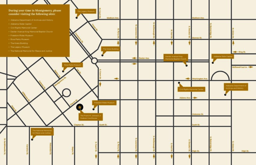 Civil rights attractions in Montgomery Alabama